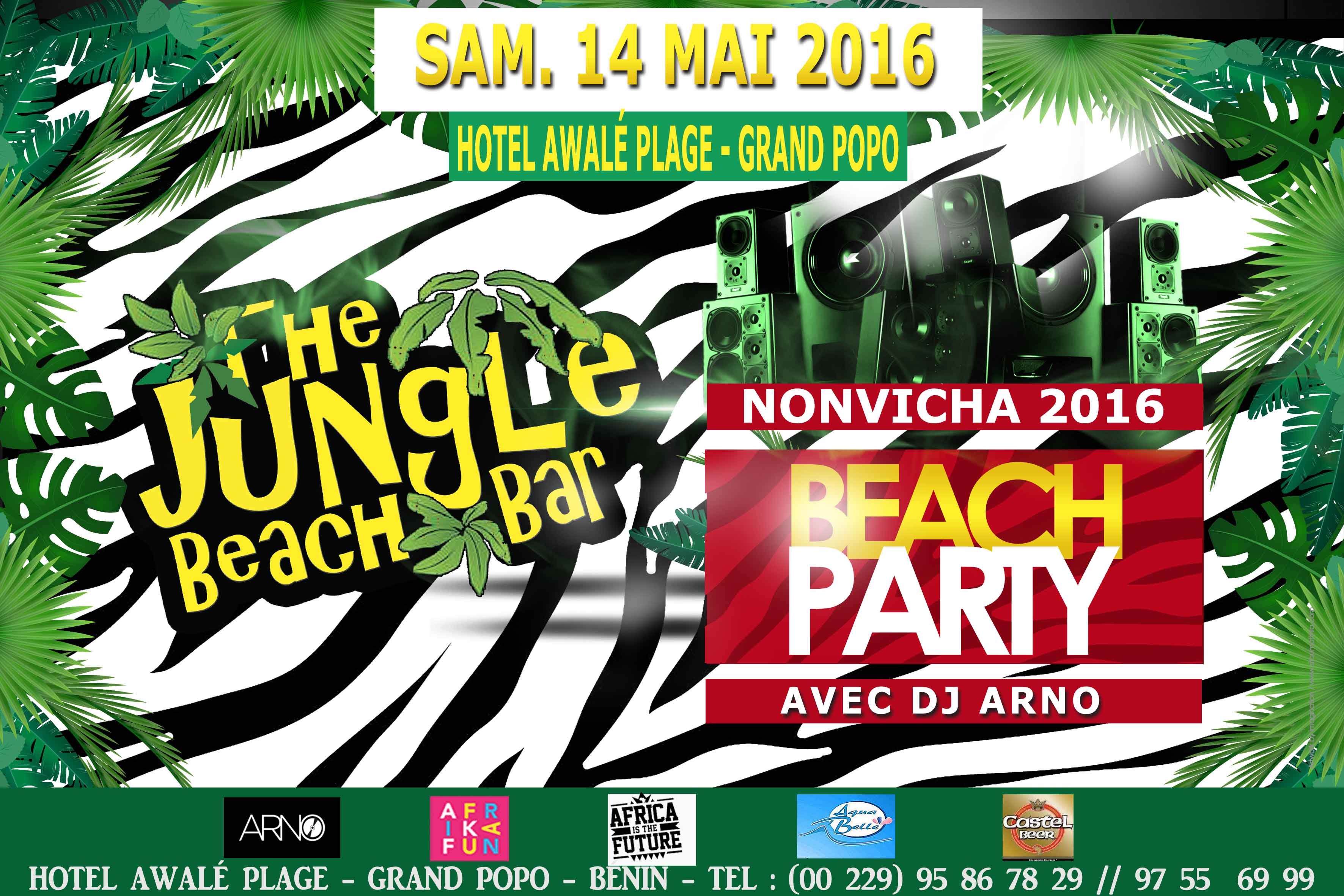 Grande soirée " Nonvitcha " à l'hotel Awalé Plage - Grand Popo - Bénin